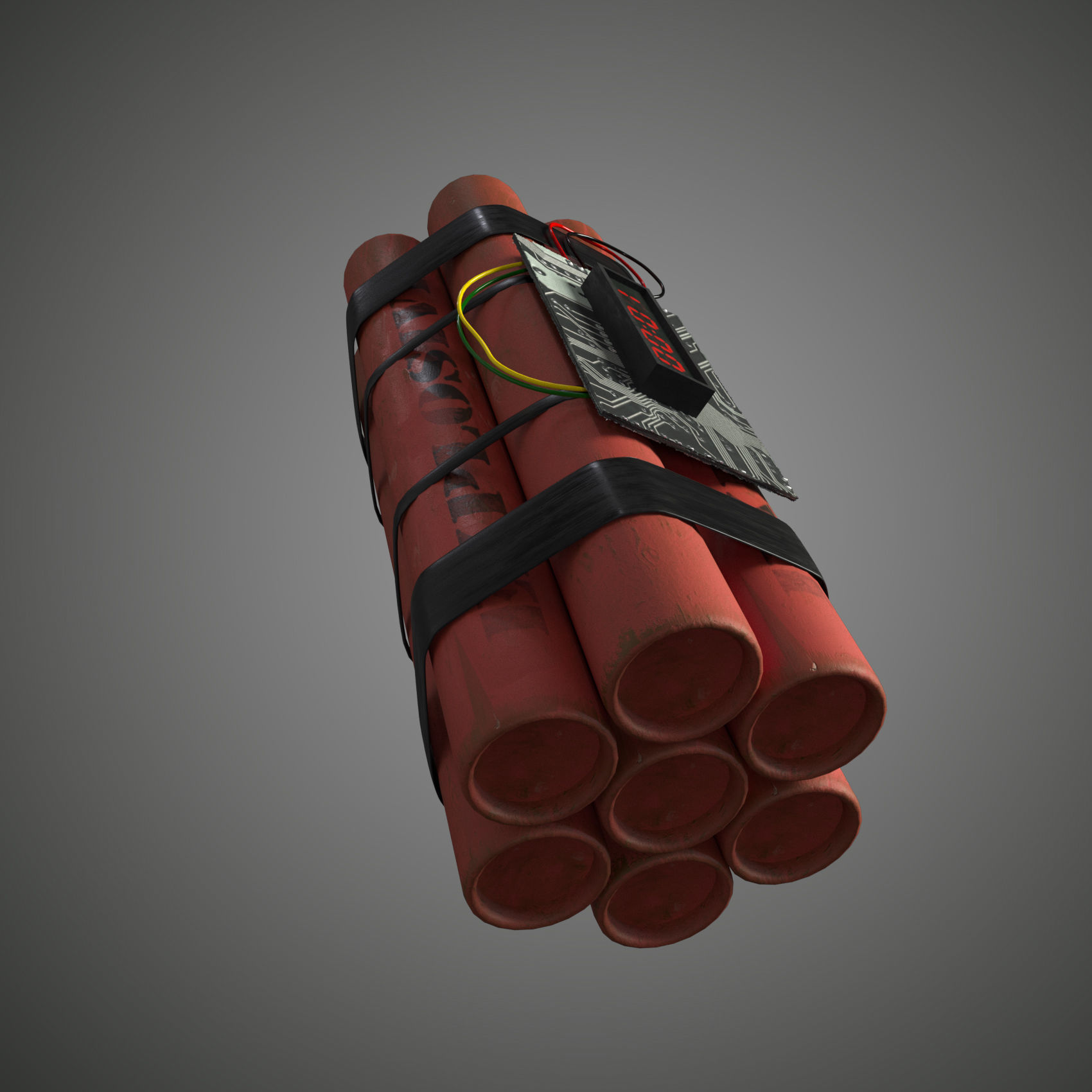 3D model dynamite VR / AR / low-poly | CGTrader