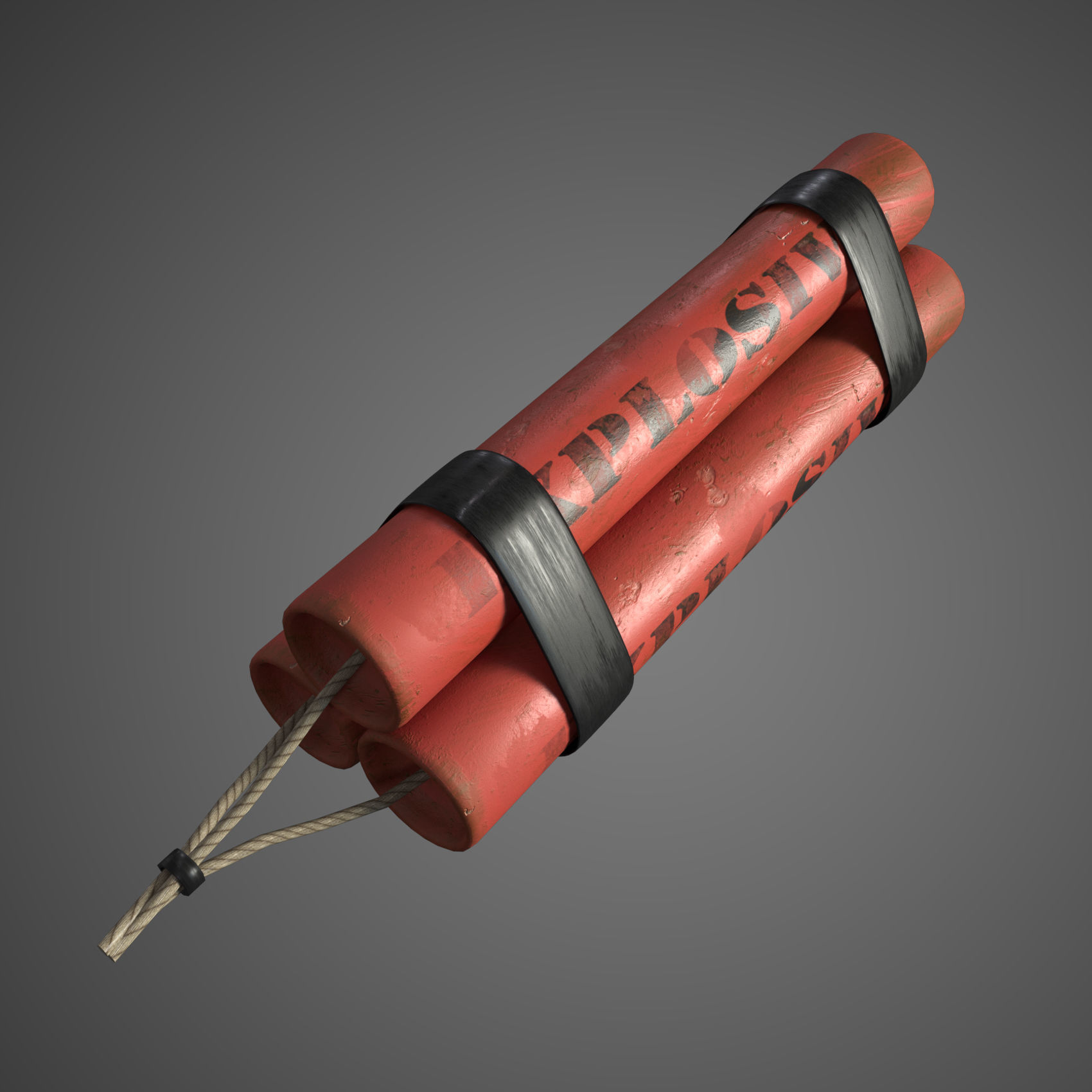3D model dynamite VR / AR / low-poly | CGTrader