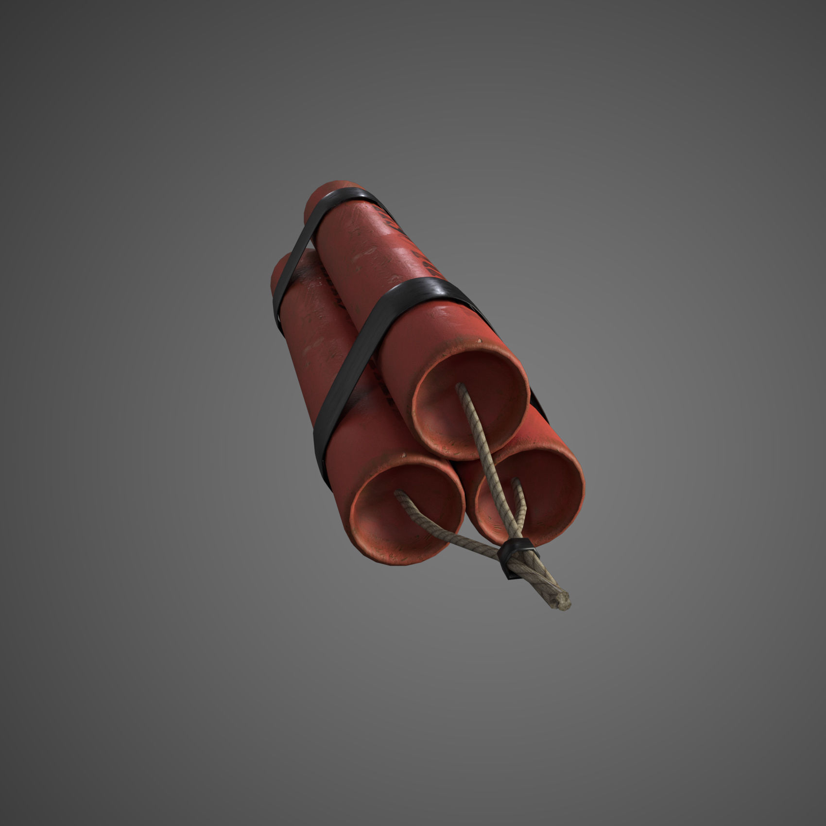 3D model dynamite grenade VR / AR / low-poly | CGTrader