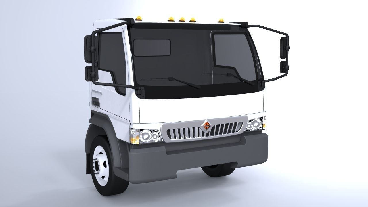 International CF500 Truck free 3D model | CGTrader