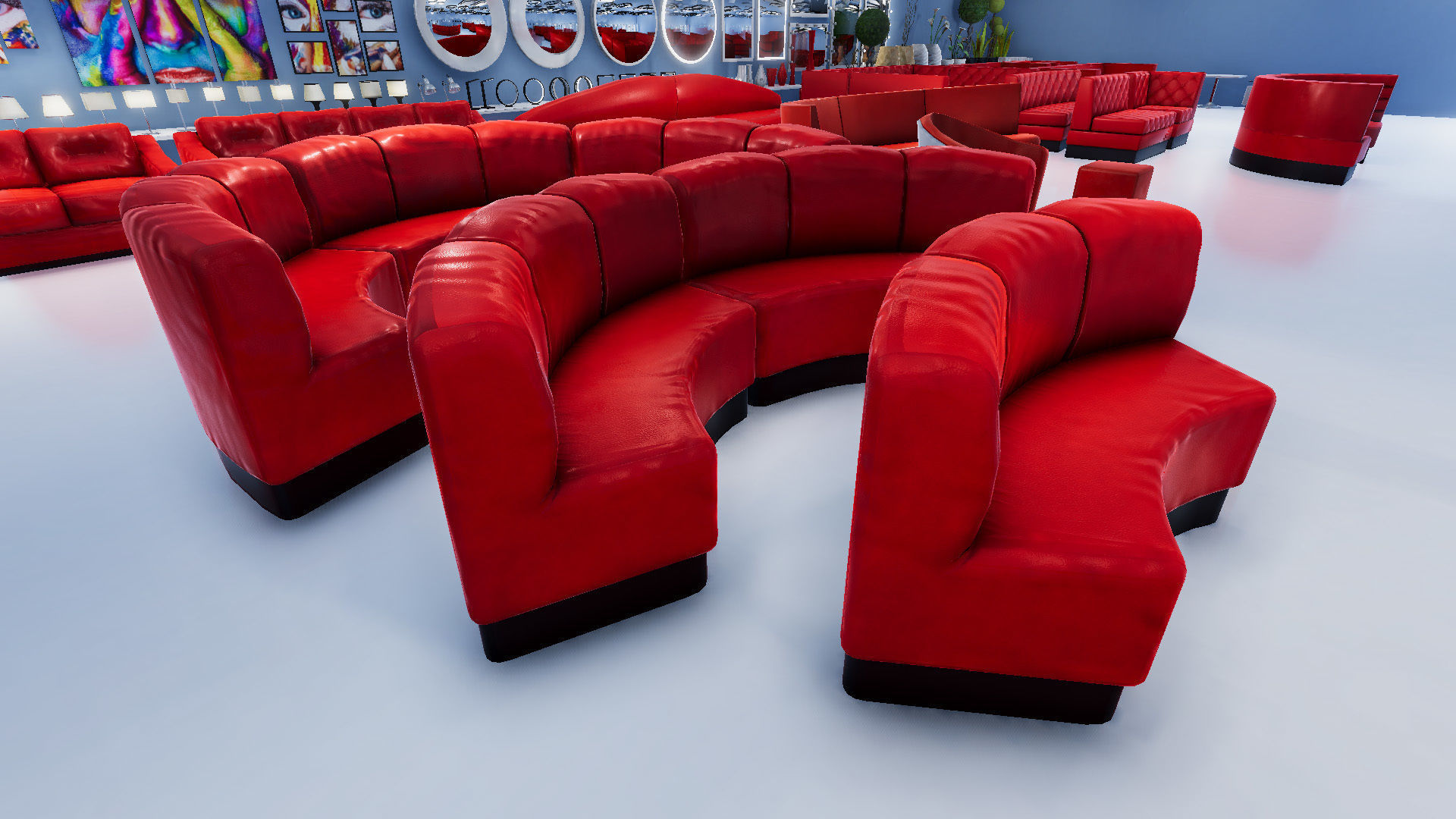 3D model Night Club props - Unity VR / AR / low-poly animated | CGTrader