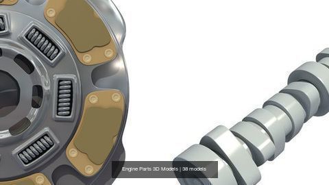 Engine Parts 3D Models 3D Model Collection | CGTrader