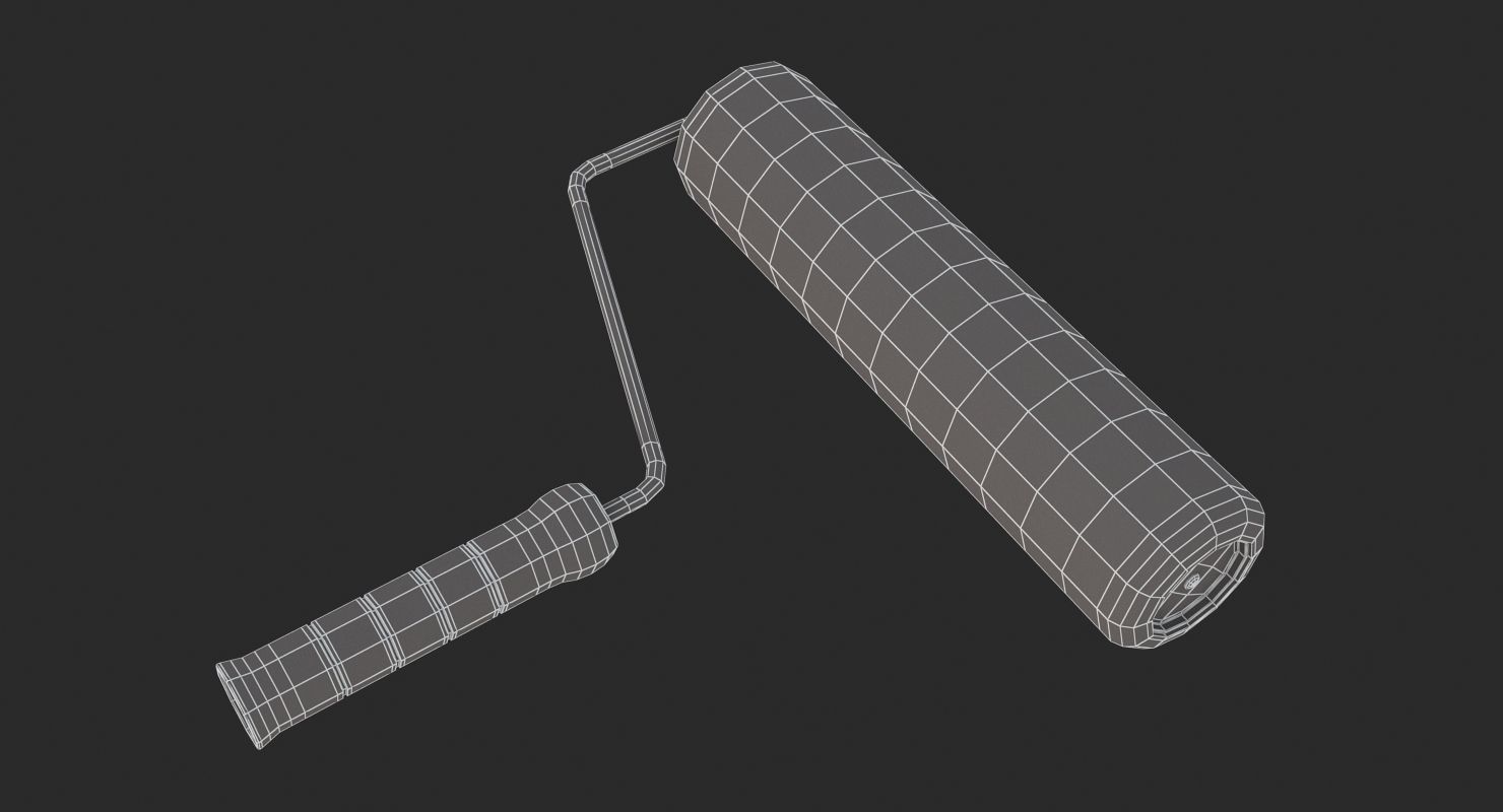 Paint Roller 3D model | CGTrader