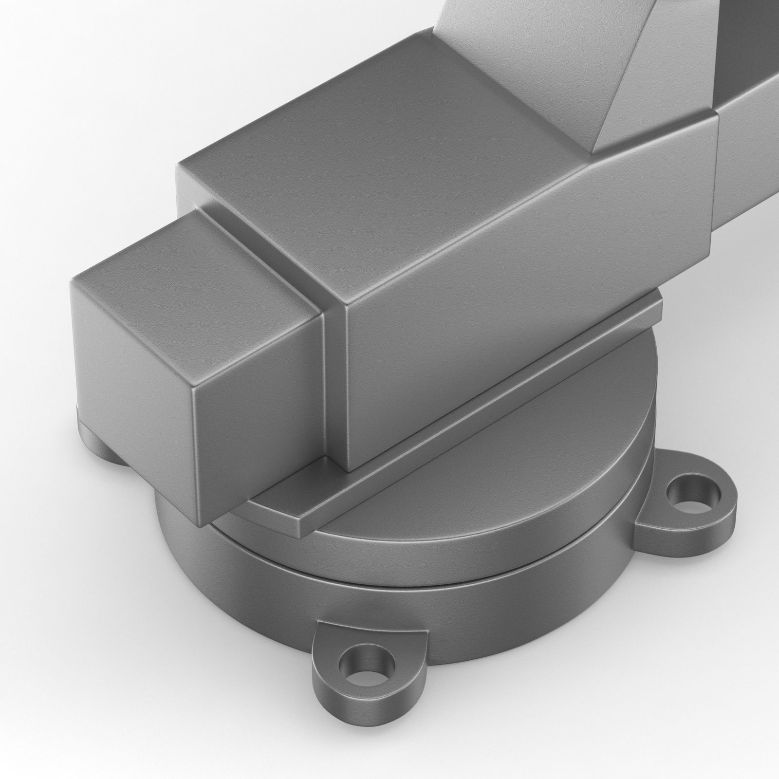 Vises metal vise 3D model | CGTrader