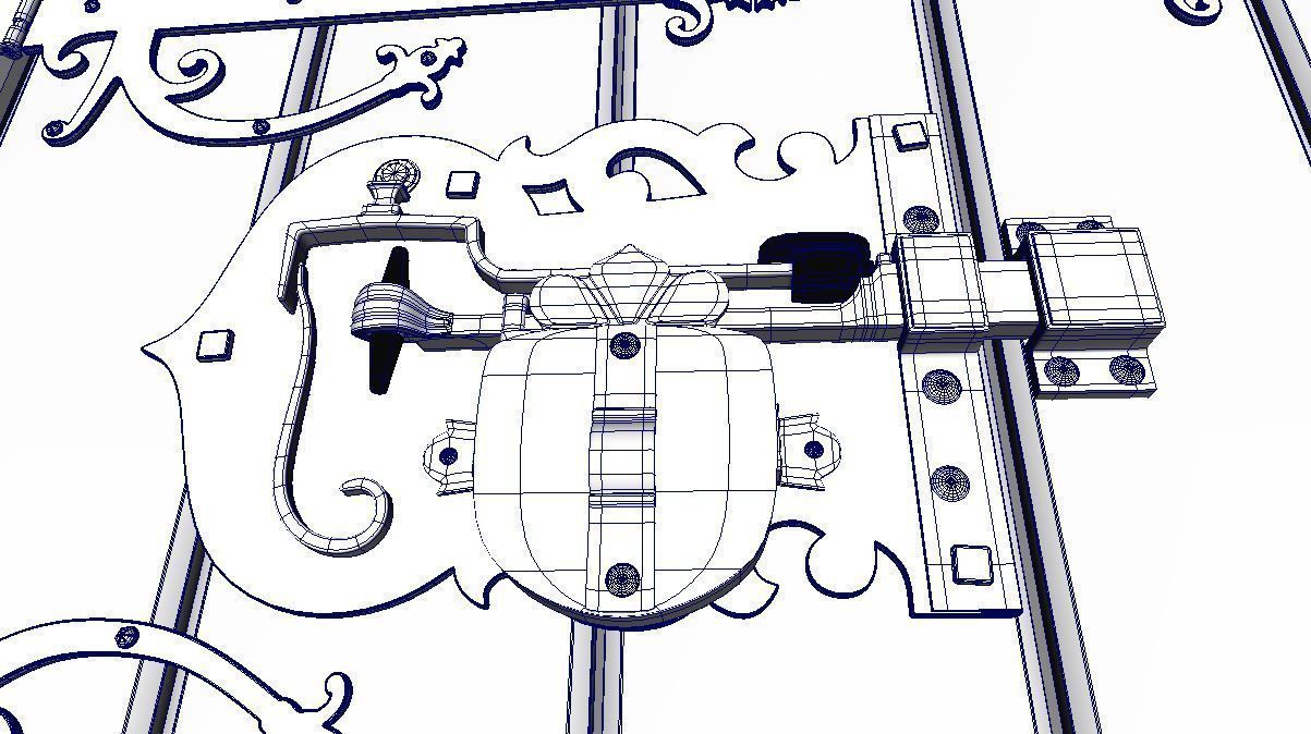 Fantasy Trap Door 3D model rigged | CGTrader