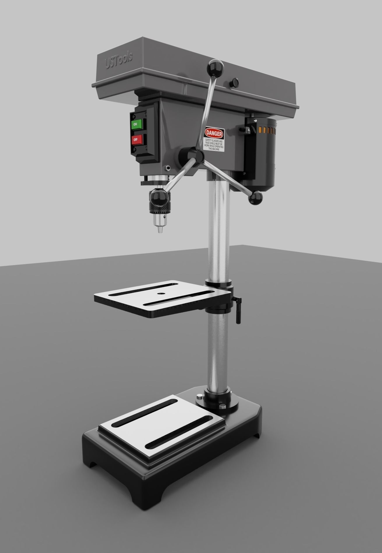 3D model tools Drill Press | CGTrader
