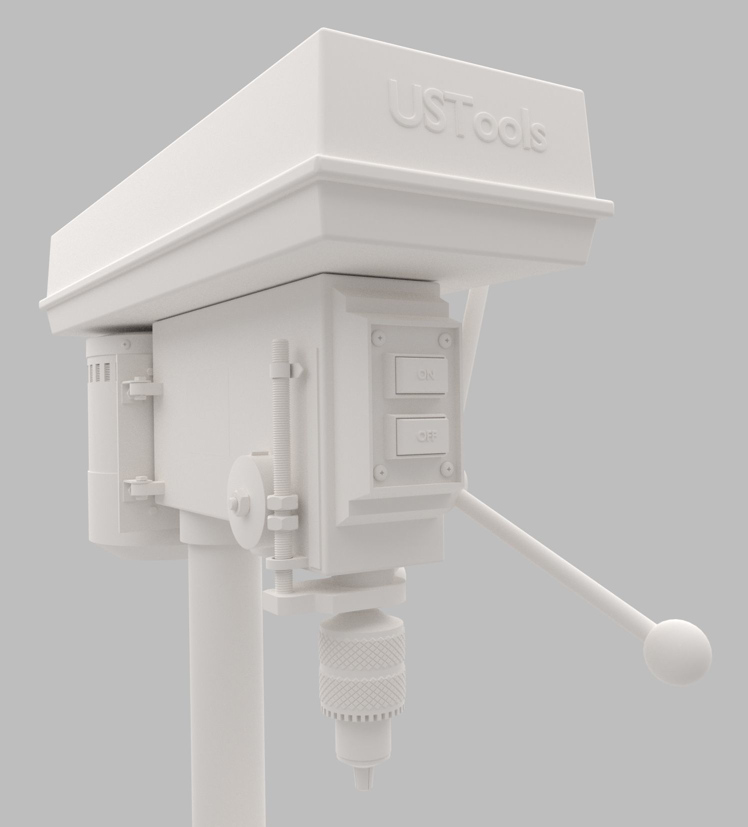 Drill Press 3D model | CGTrader