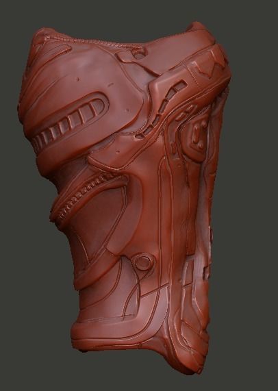 Fugitive Predator Gauntlet computer and blades 3D model | CGTrader