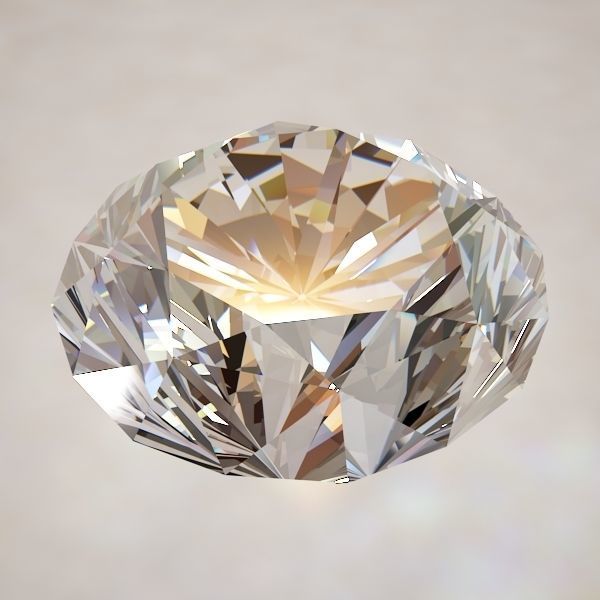 Diamond three diamonds 3D model | CGTrader