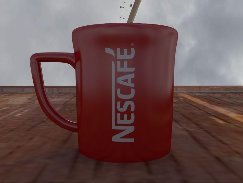 Nescafe free 3D model | CGTrader