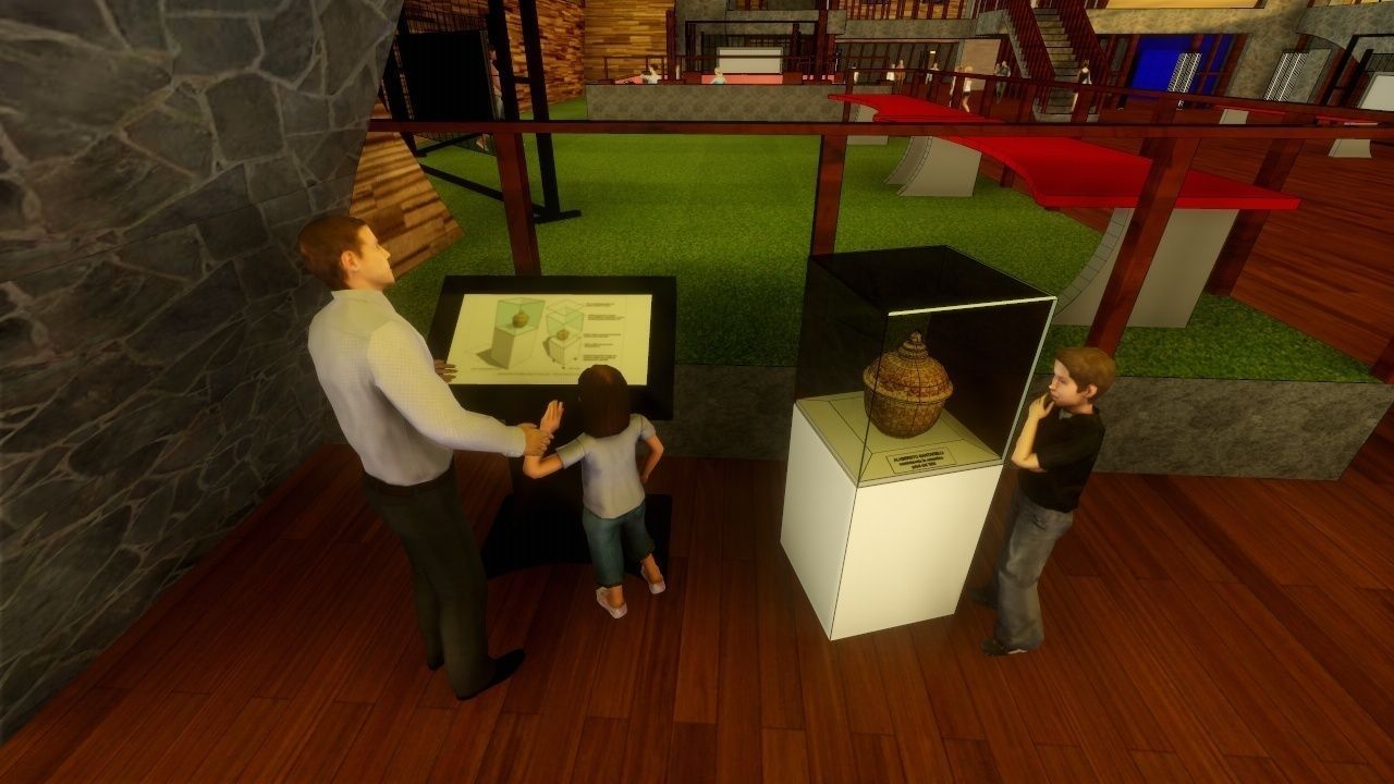 Digital signage display free 3D model | CGTrader