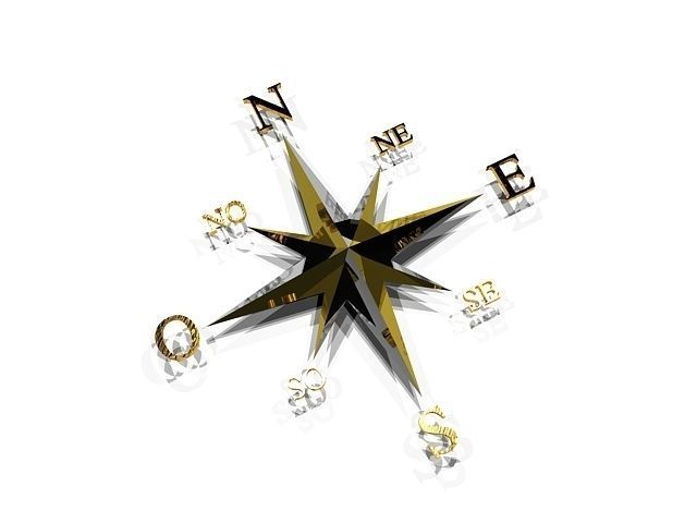 4 Directions 3D model rigged | CGTrader