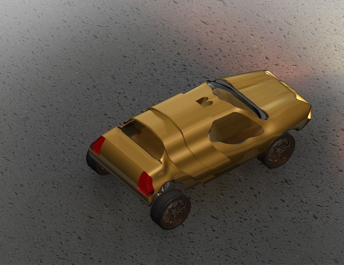 Flexible car free 3D model | CGTrader