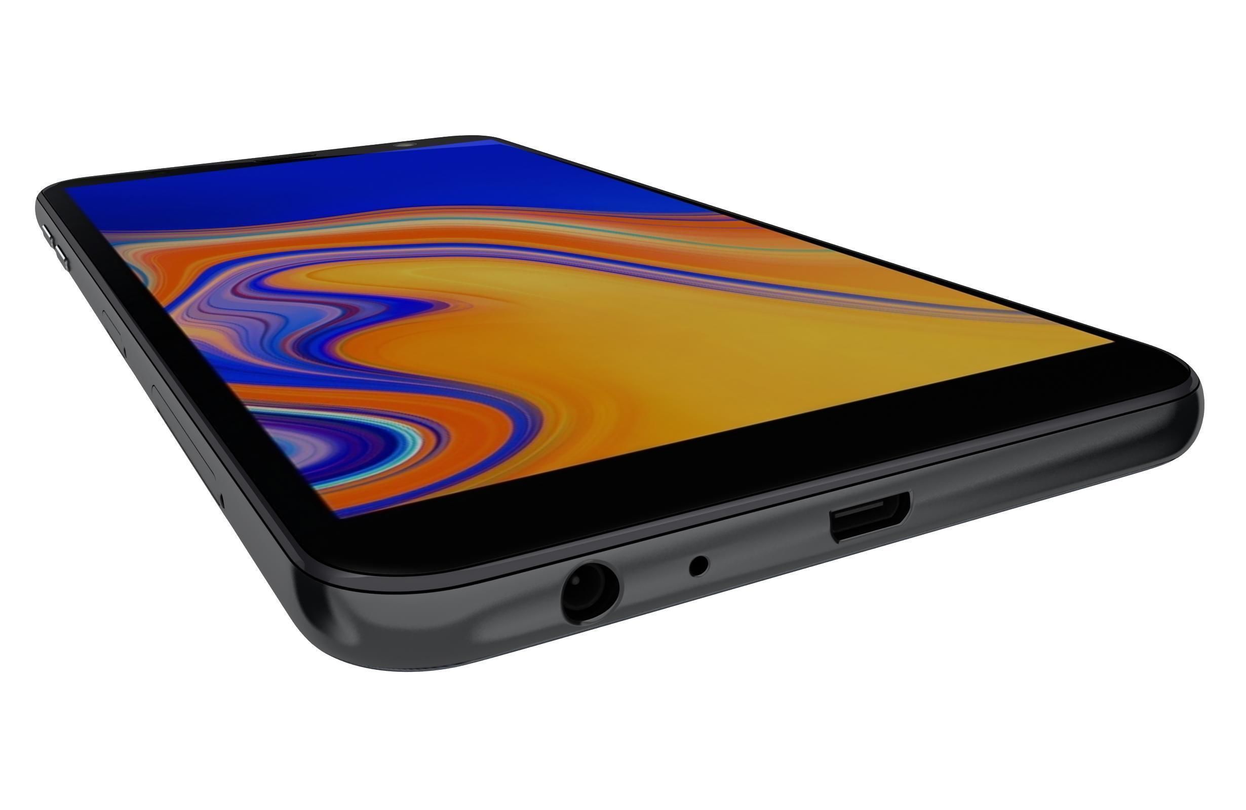 Samsung Galaxy J6 Plus 2018 Black 3D model | CGTrader