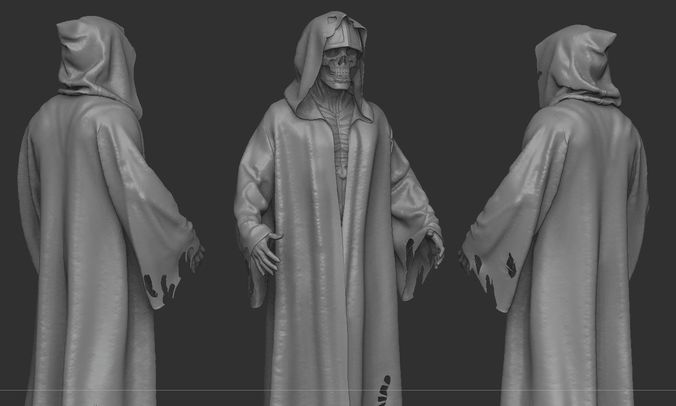 Death 3D model | CGTrader
