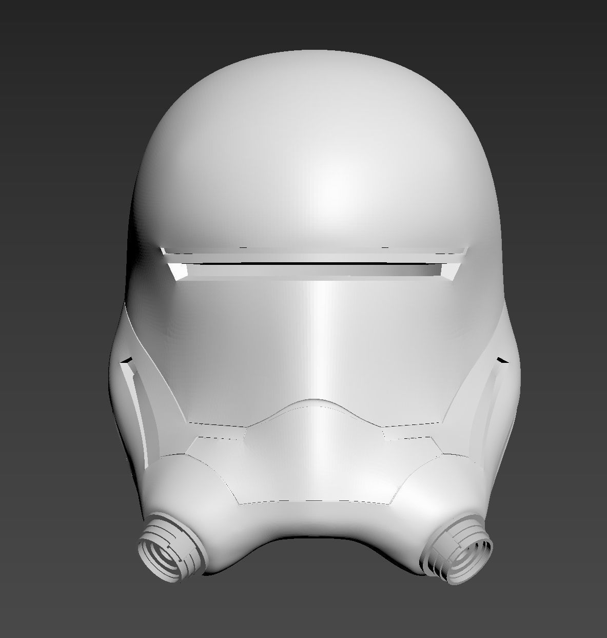 Star Wars TFA First Order SnowTrooper Flametrooper Helmet 3D model 3D ...