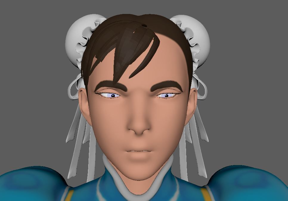 Street Fighter Chun Li - 3D Production Model Rigged 3D model rigged ...