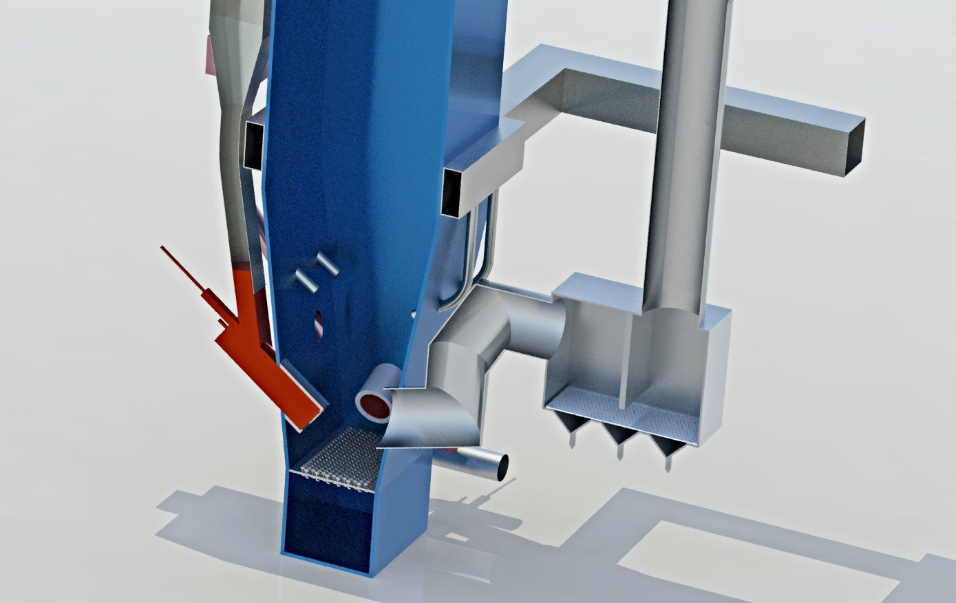 Gasifier machine with parts 3D model | CGTrader