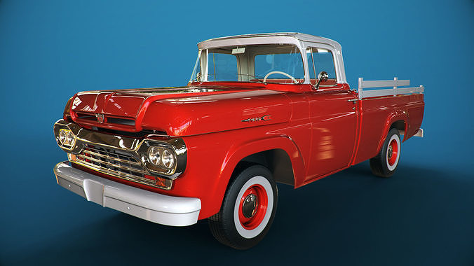 Ford F100 3D model | CGTrader