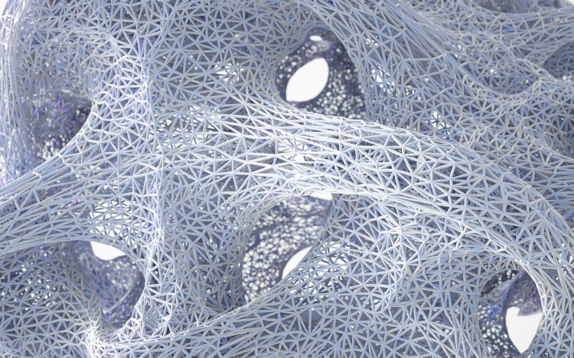 Superstructure Abstract Sculpture 3D model | CGTrader