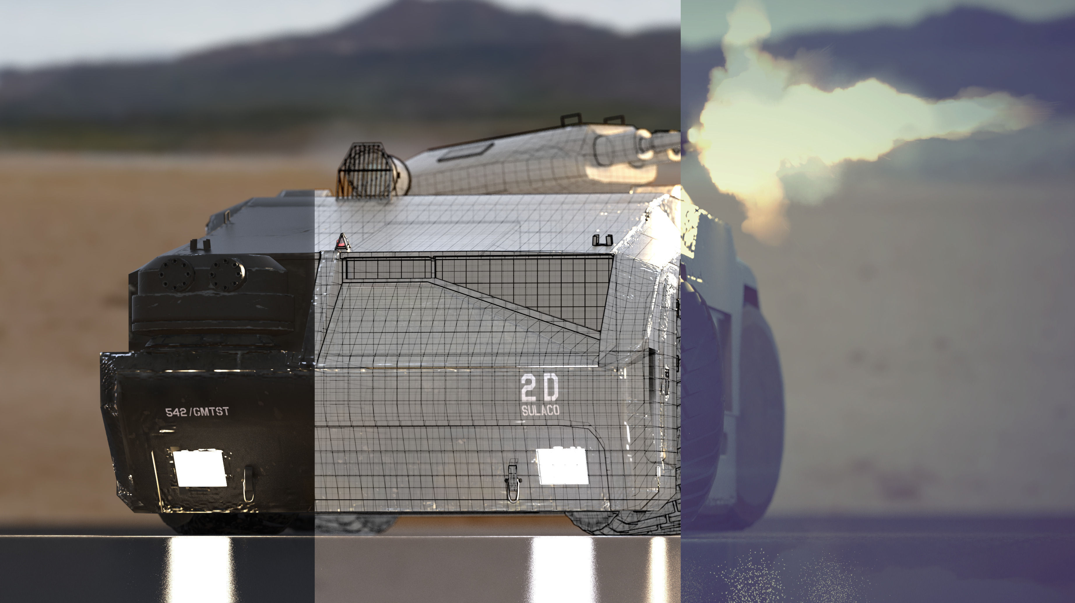 M577 APC 3D model | CGTrader