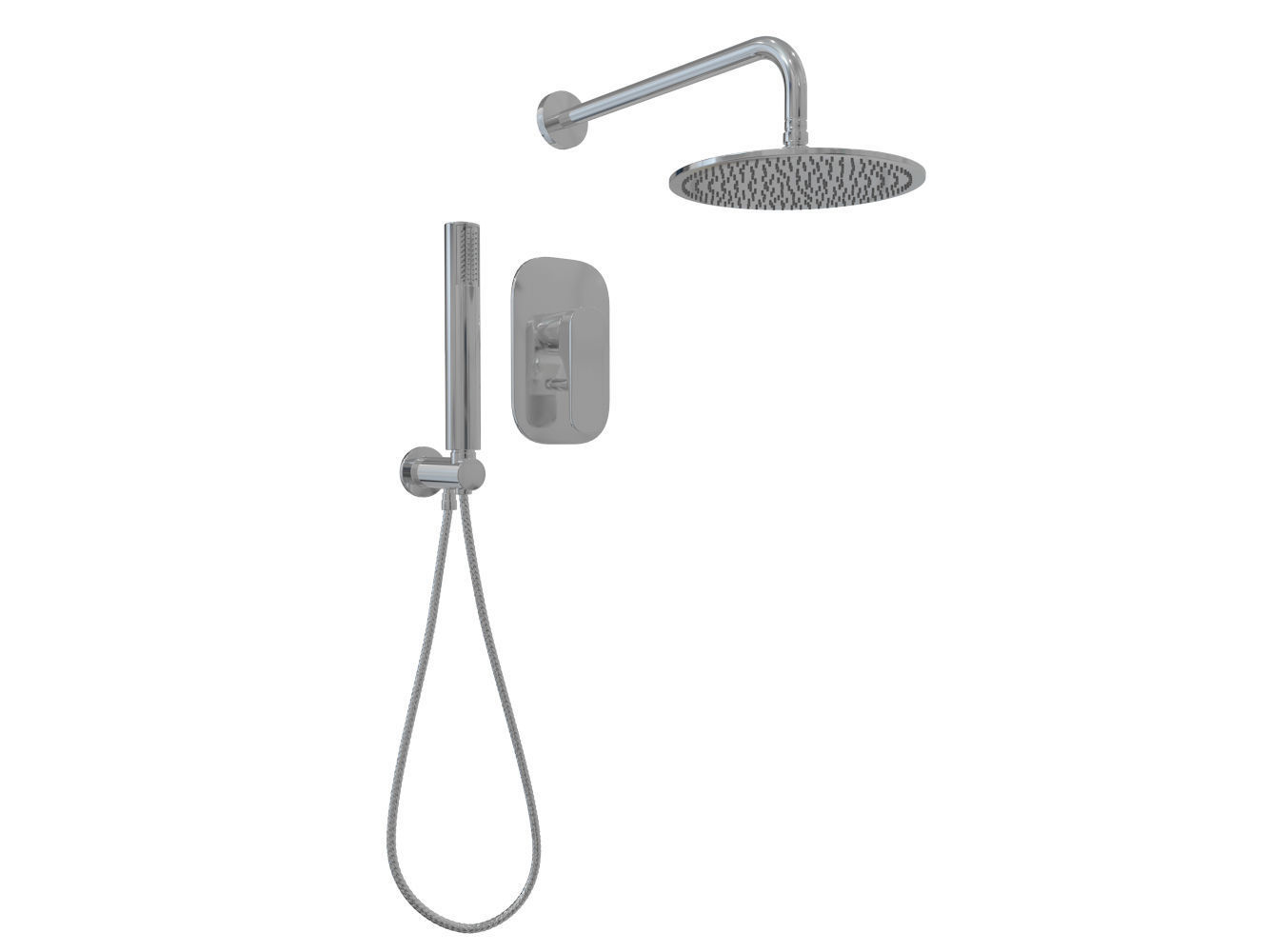 3D model Fima Carlo Frattini Shower system F3739
