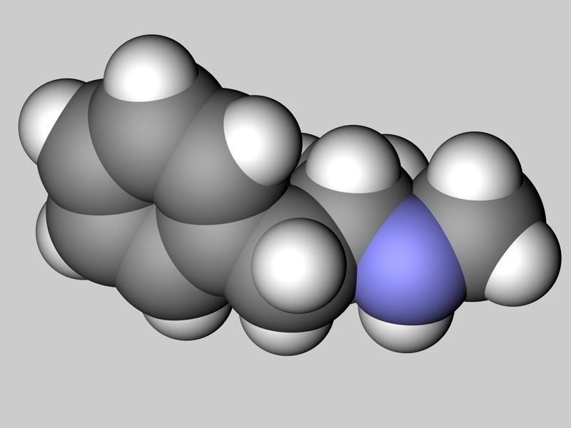 Methamphetamine isomers 3D model | CGTrader