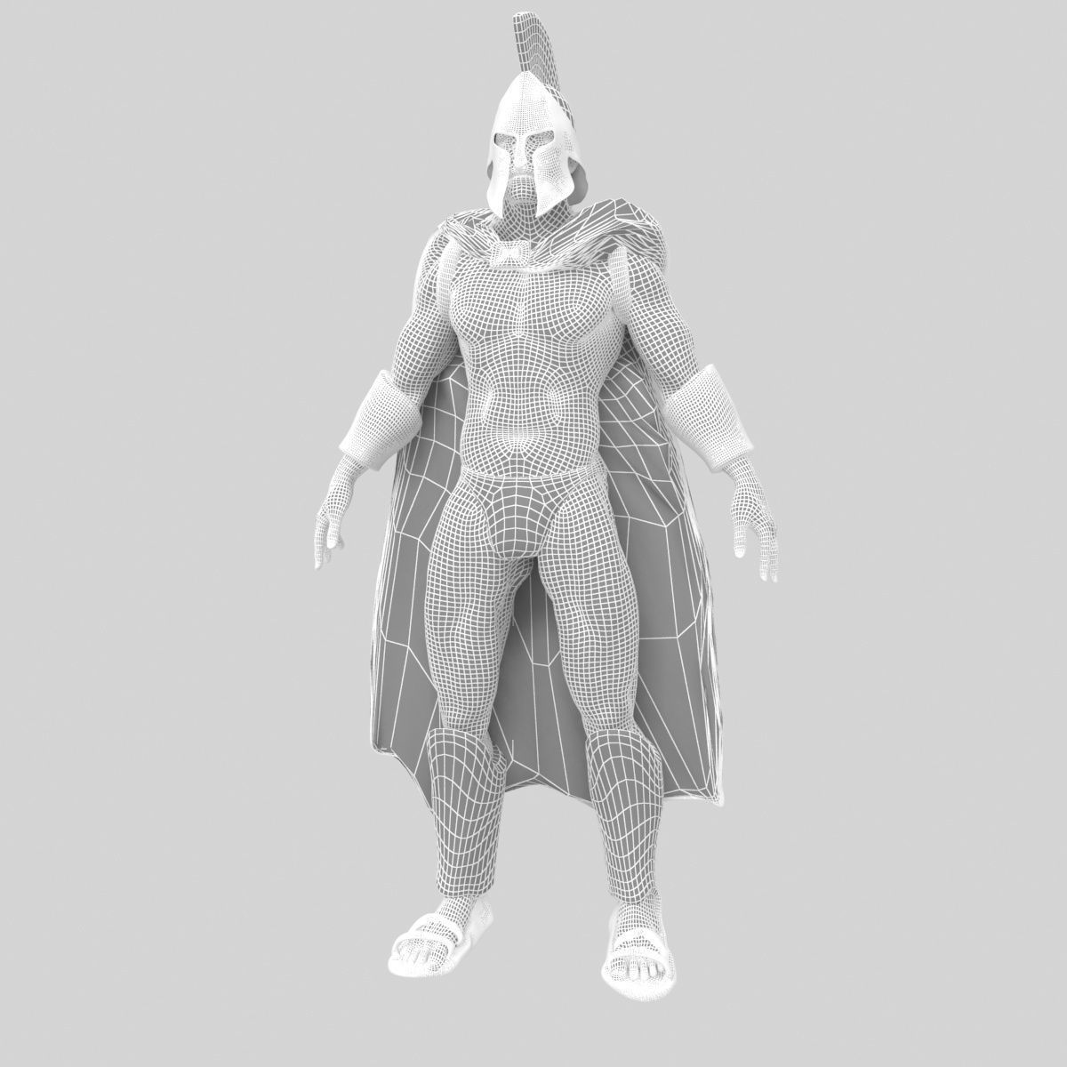 3D model Spartan VR / AR / low-poly rigged animated | CGTrader