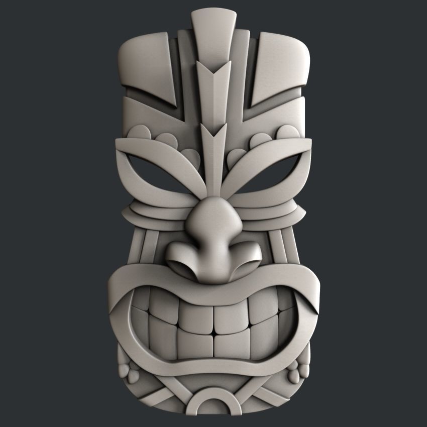 3d STL models for CNC or 3d printer set totem 3D model 3D printable ...