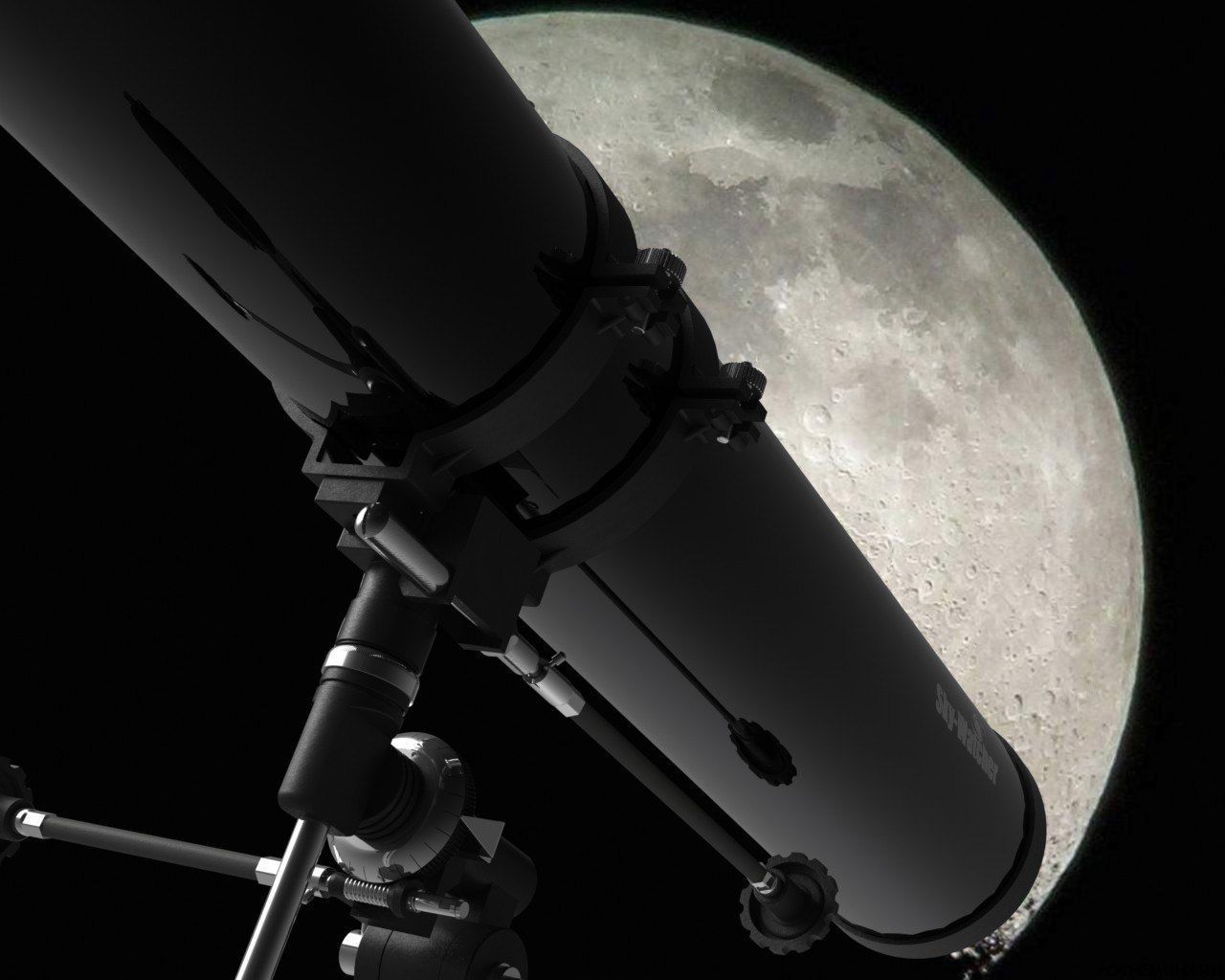telescope 3D model Telescope | CGTrader