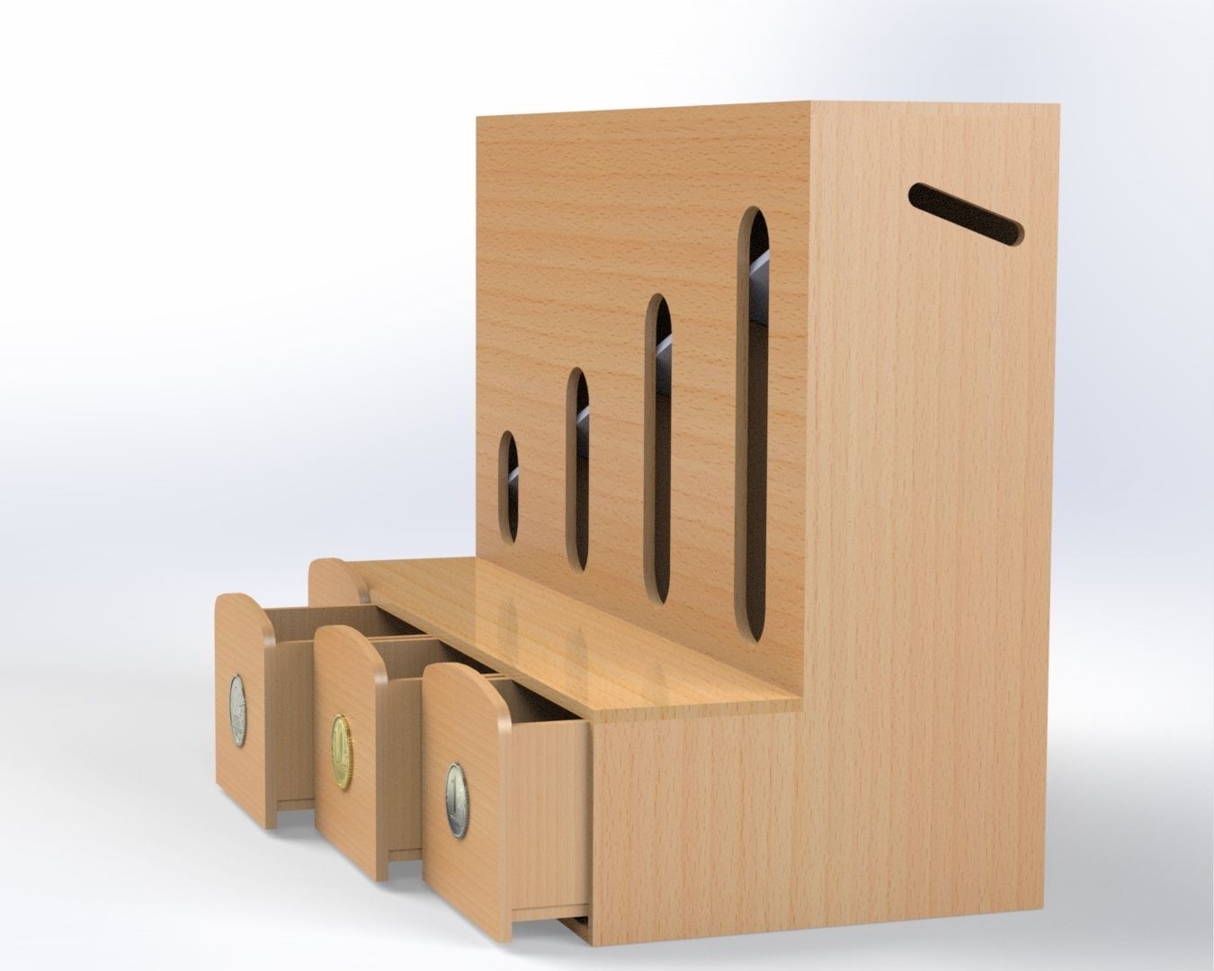 piggy bank coin sorter 3D model | CGTrader