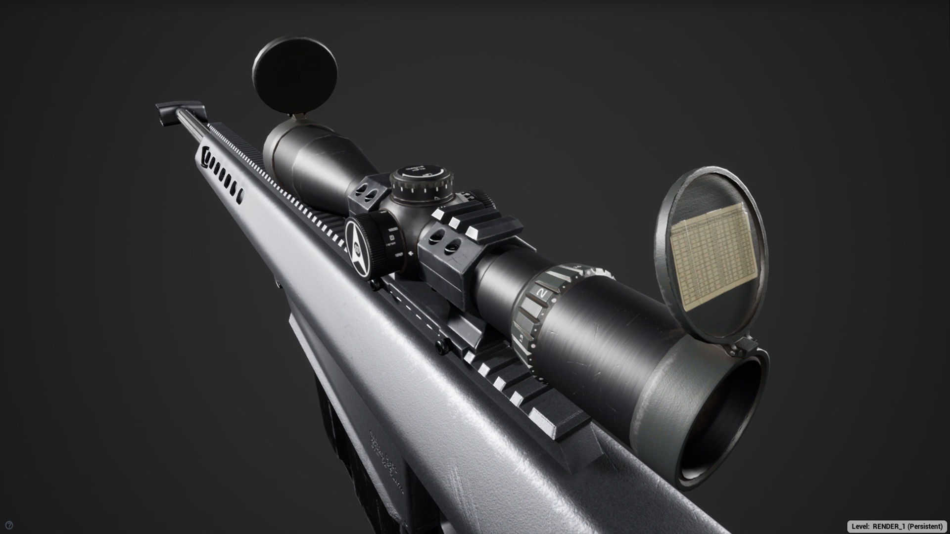3D model M82 Barrett VR / AR / low-poly rigged | CGTrader