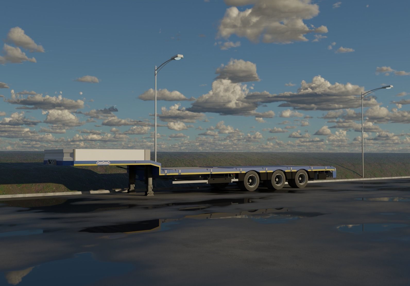 Nooteboom OSD 48 03V 3D model | CGTrader