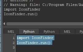Maya Icon Finder free 3D model | CGTrader