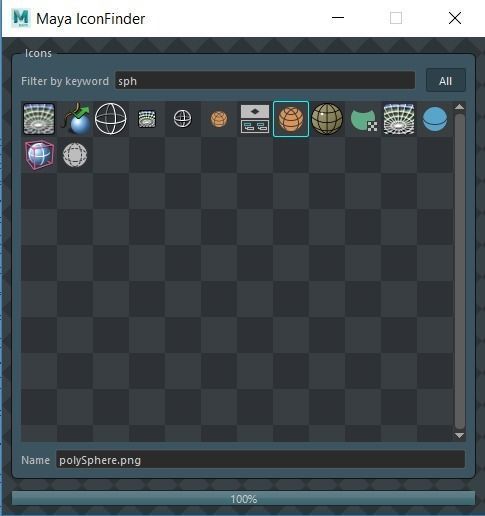 Maya Icon Finder free 3D model | CGTrader