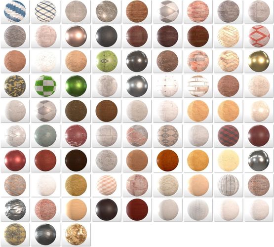 84 Seamless 4K PBR Materials Collection for archviz Texture | CGTrader