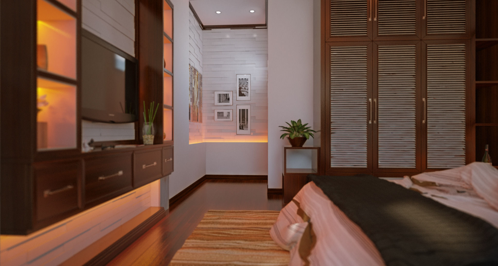 master bedroom 3D model 3D printable | CGTrader