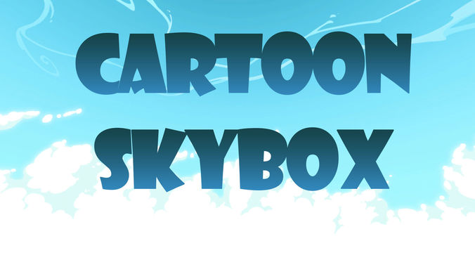 Cartoon Skybox Texture | CGTrader