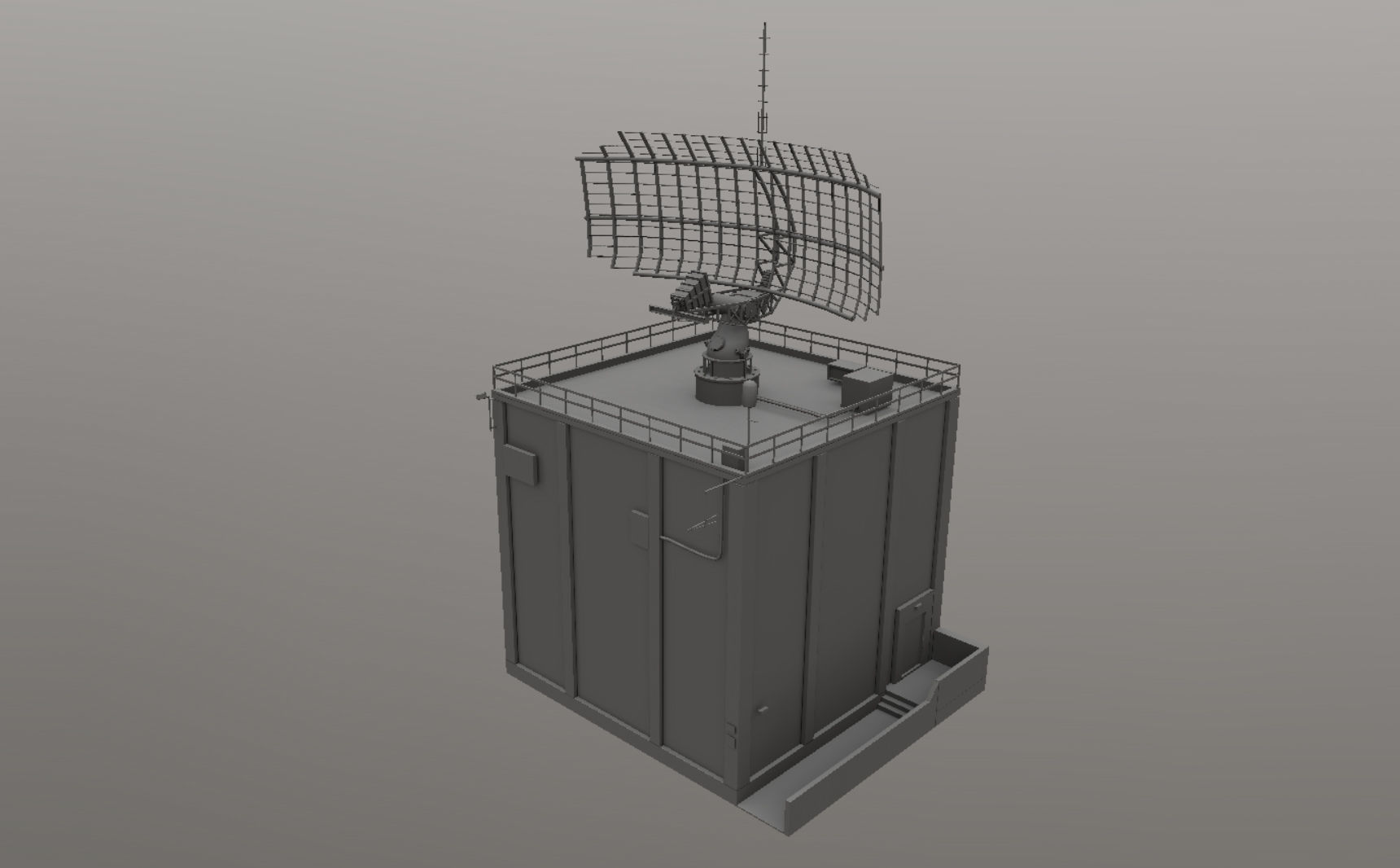 Radar Station 3D model | CGTrader