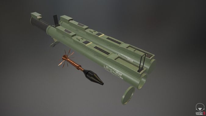 3D model M72 Light LAW Anti-Tank Weapon VR / AR / low-poly | CGTrader