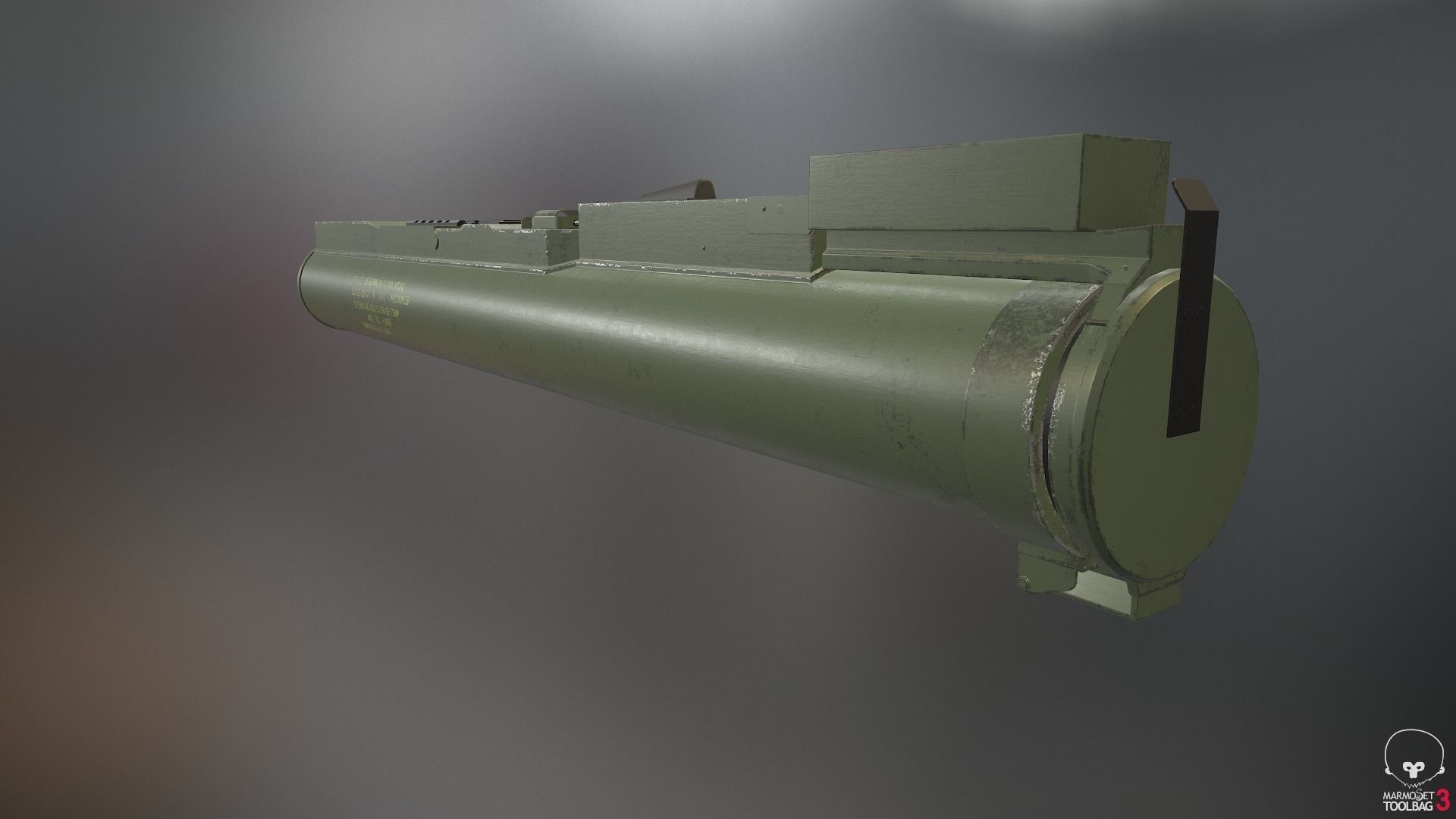 3D model M72 Light LAW Anti-Tank Weapon VR / AR / low-poly | CGTrader