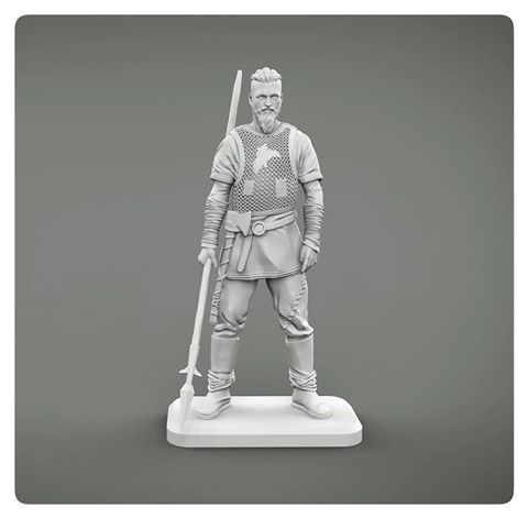 Ragnar Lothbrok 3D model 3D printable | CGTrader