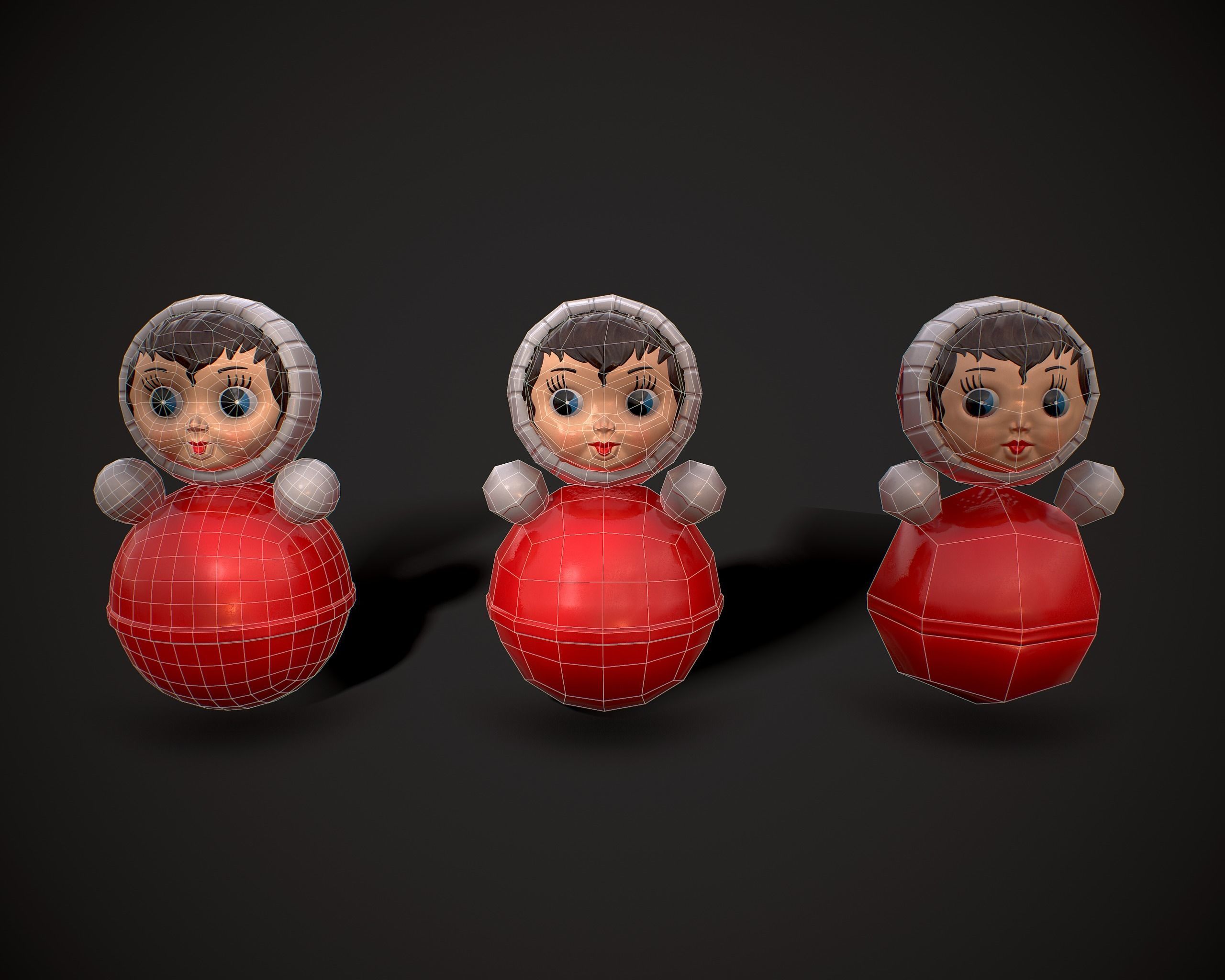 3D model Roly-Poly VR / AR / low-poly | CGTrader