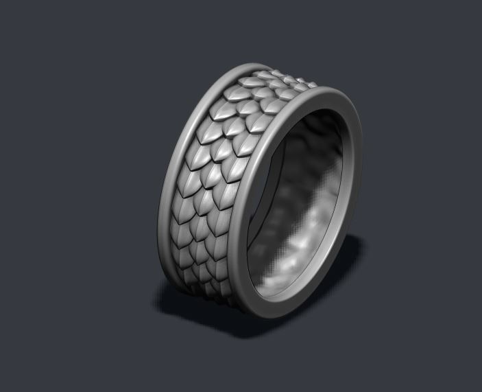 Skin ring 3D model 3D printable | CGTrader