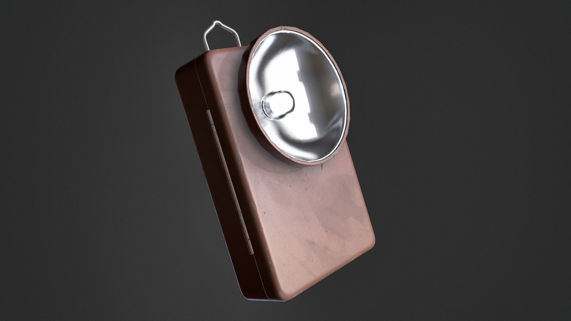 3D model Vintage Flashlight VR / AR / low-poly | CGTrader