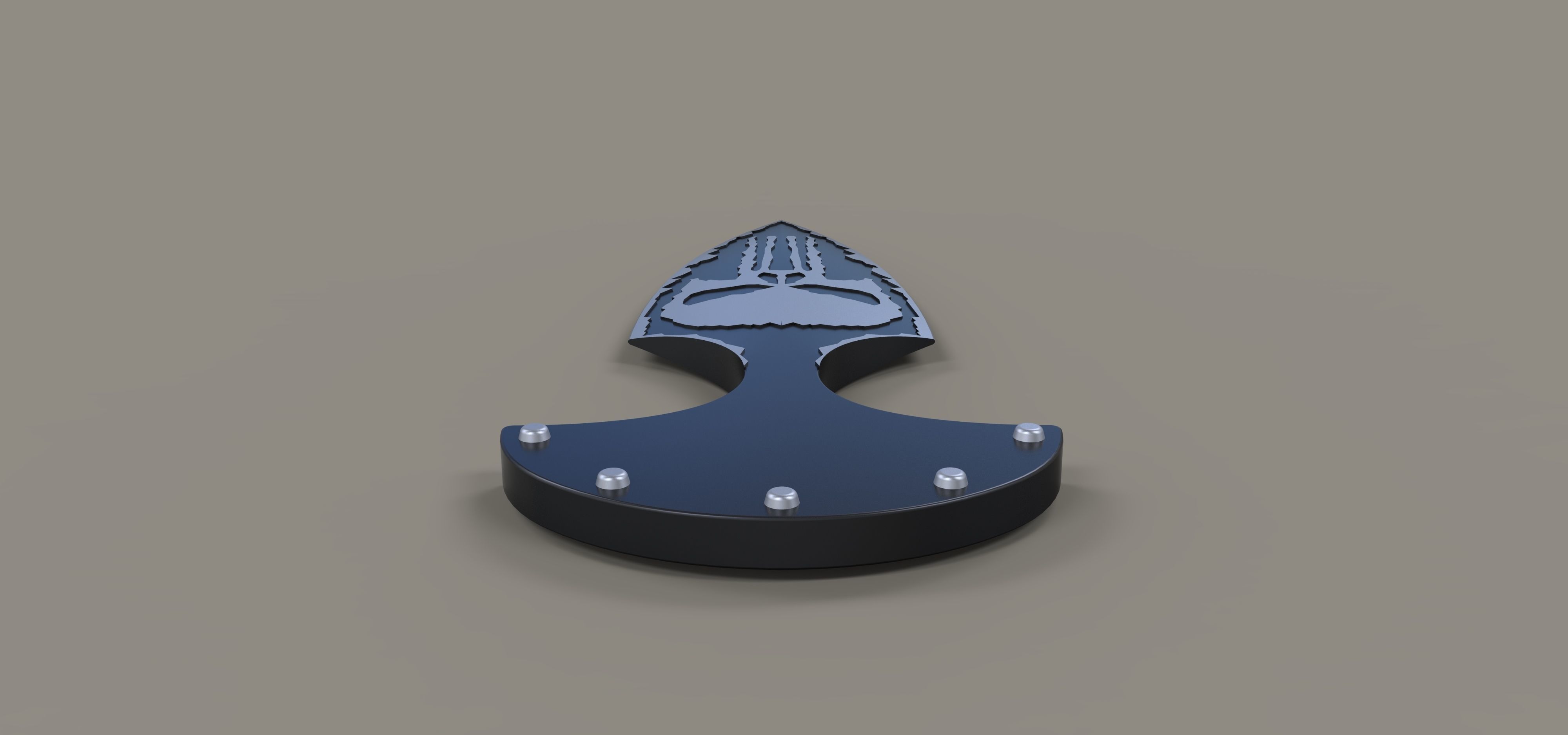 Punisher push dagger 3D model | CGTrader