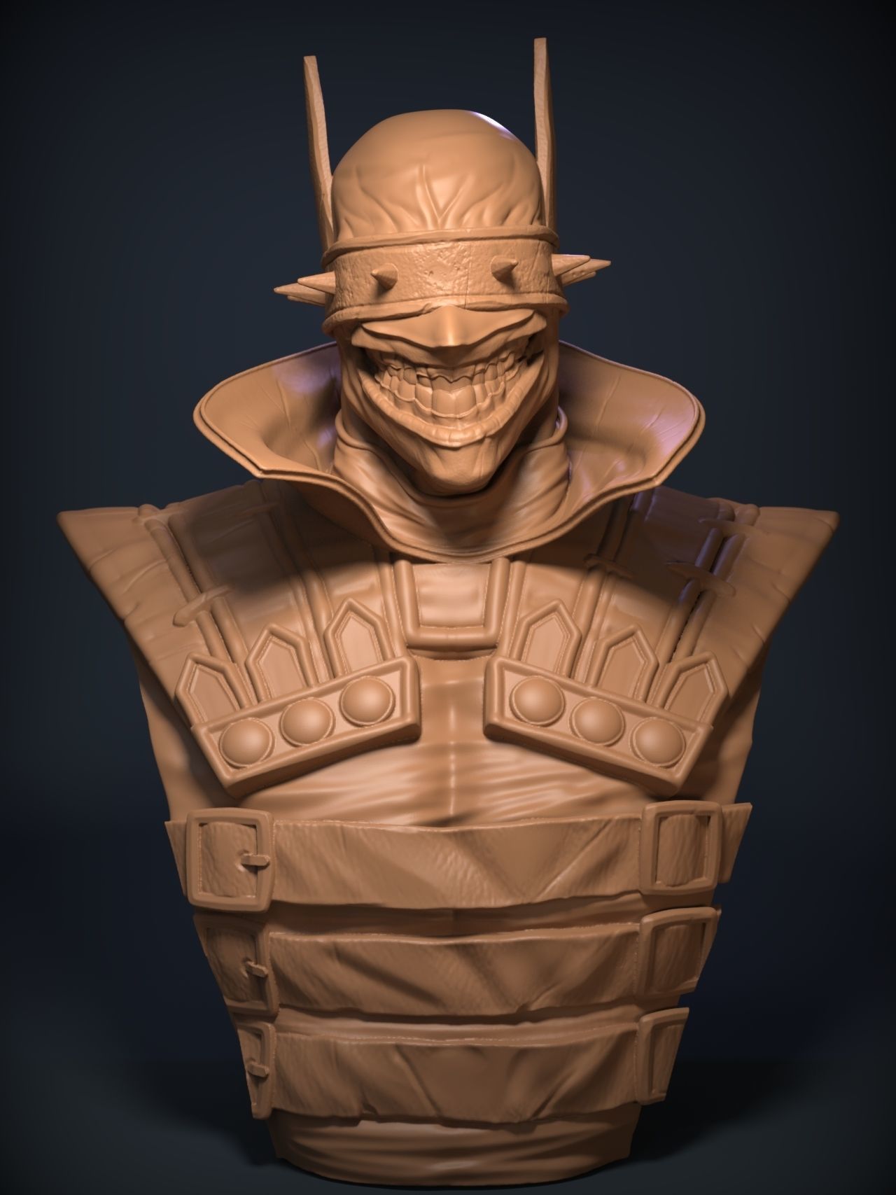 Batman who laughs 3D model 3D printable | CGTrader