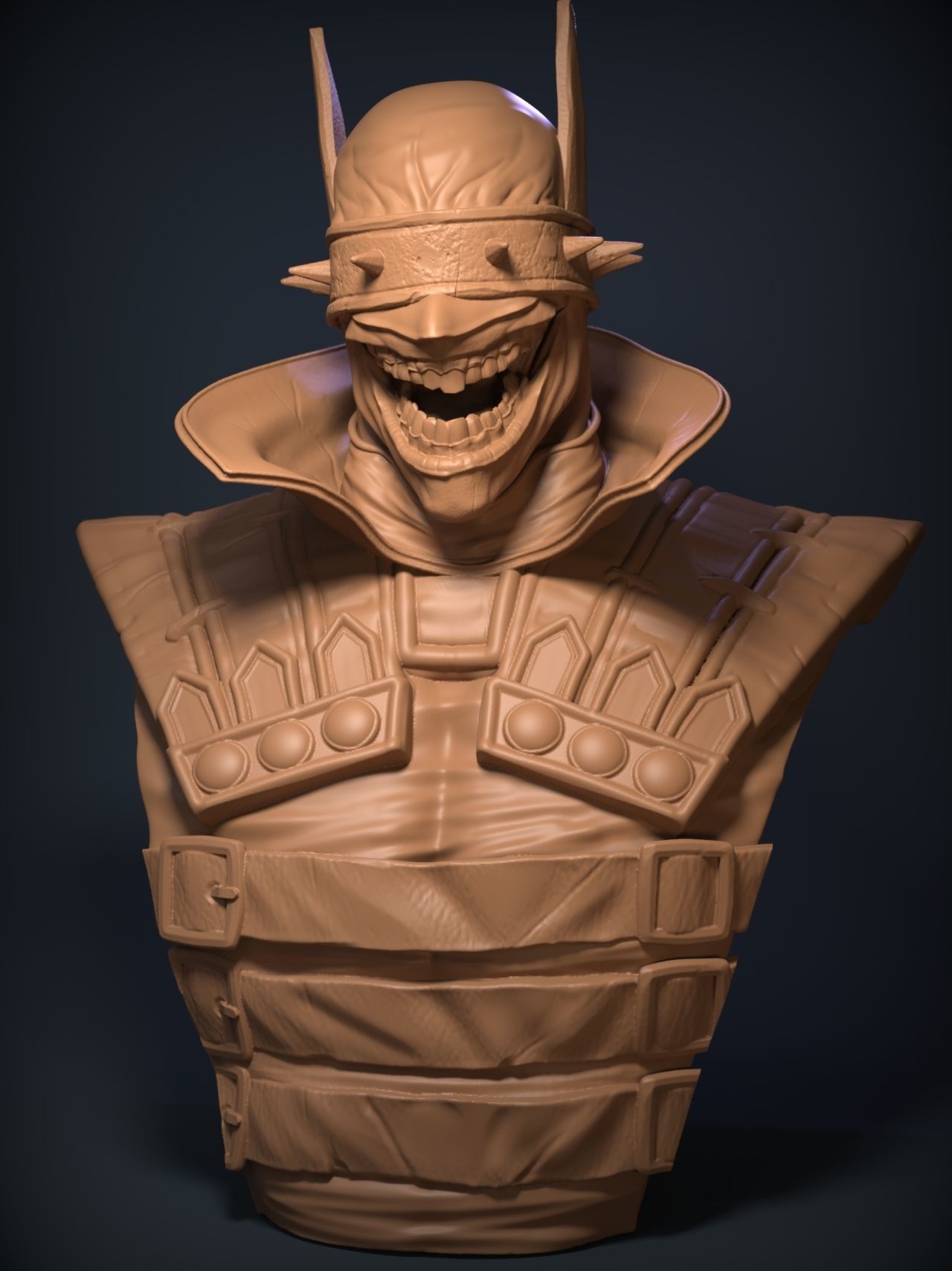 Batman who laughs 3D model 3D printable | CGTrader
