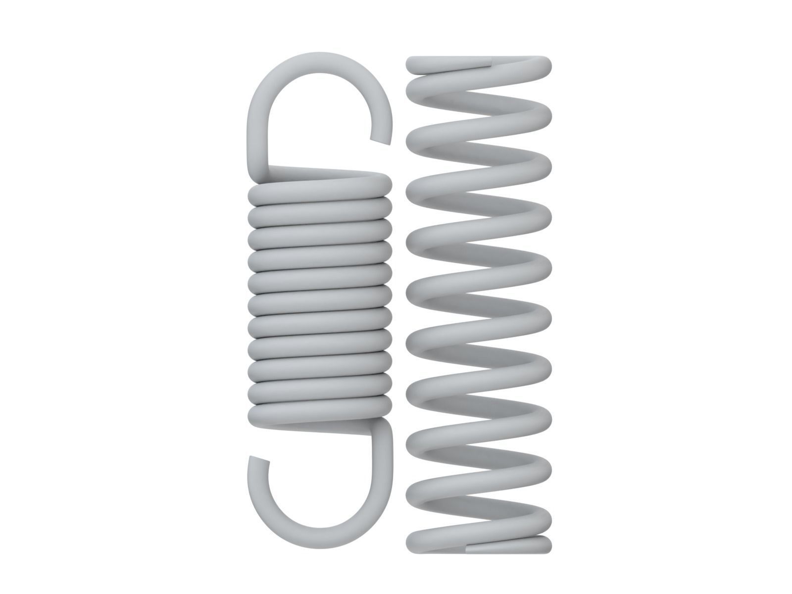 Animated Metal Springs made in Blender 3D model | CGTrader