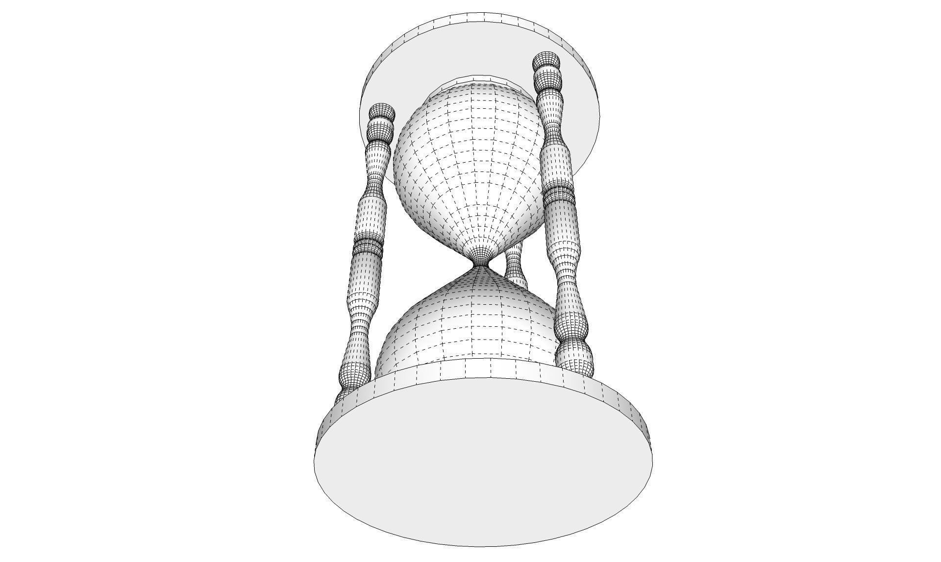 Sand Clock 3D model | CGTrader